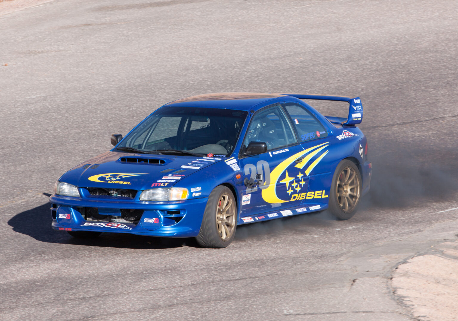 BEHIND THE WHEEL - With Gregoire Blachon - Pikes Peak International ...