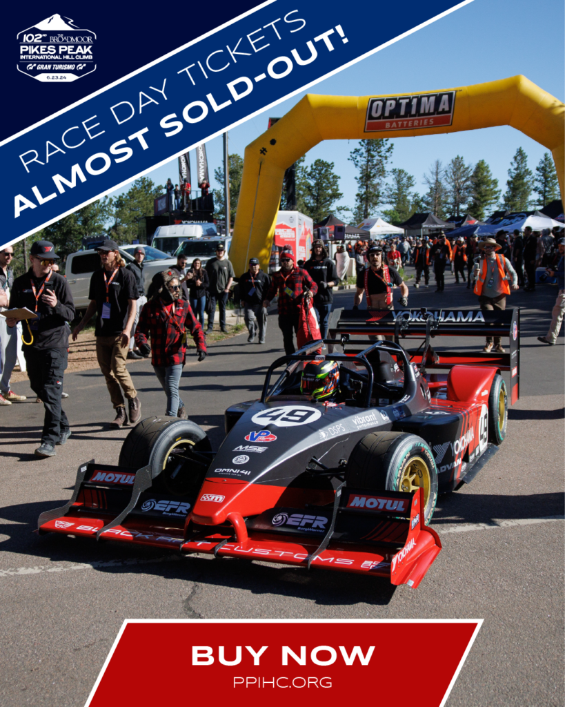 2024 PPIHC Tickets Almost Sold-out - Pikes Peak International Hill Climb