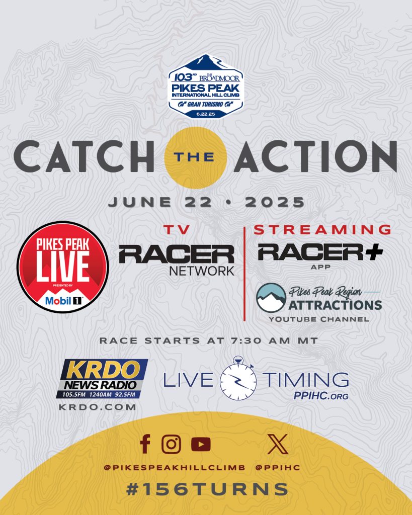 2025 PPIHC-How to Follow Live - Pikes Peak International Hill Climb