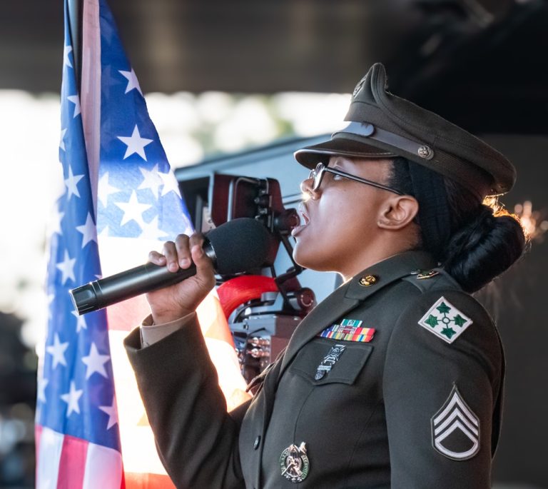 National Anthem Singer, Talia Smith by Alec White 2024 - Pikes Peak ...