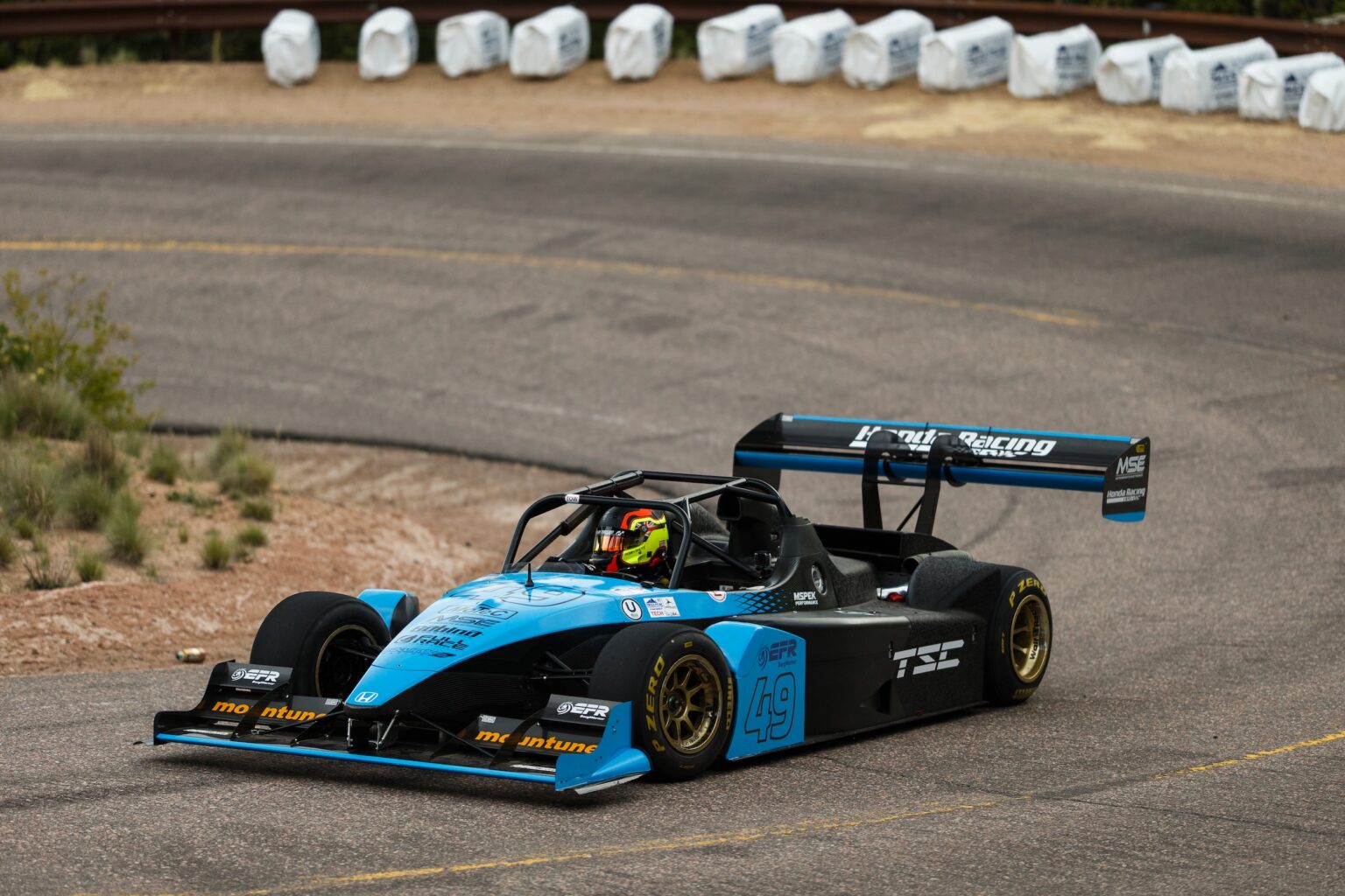 BEHIND THE WHEEL - Robin Shute - Pikes Peak International Hill Climb